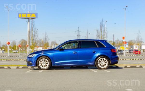 Zils Audi A3 2014 Rīga, ar dzinēja tilpumu 1.40 L un nobraukumu 131 tūkst. km par 7690 €, foto 4 vietnē AUTOMOTO.COM.LV