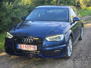 Zils Audi A3 2014 Rīga, ar dzinēja tilpumu 1.60 L un nobraukumu 288 tūkst. km par 5600 €, foto  vietnē AUTOMOTO.COM.LV
