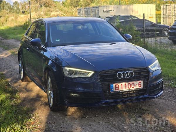 Zils Audi A3 2014 Rīga, ar dzinēja tilpumu 1.60 L un nobraukumu 288 tūkst. km par 5600 €, foto 3 vietnē AUTOMOTO.COM.LV