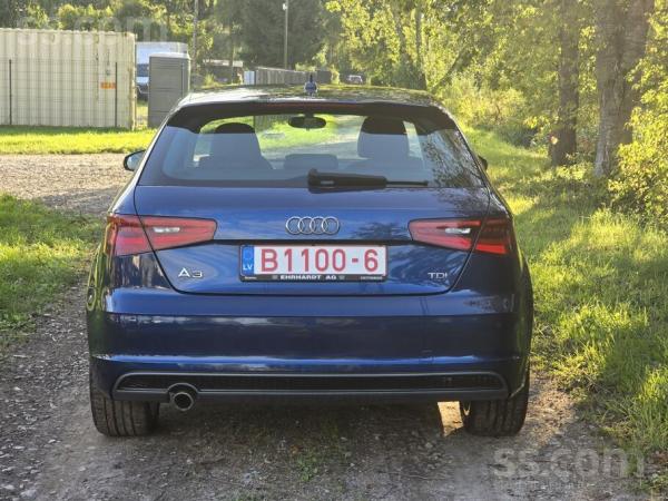 Zils Audi A3 2014 Rīga, ar dzinēja tilpumu 1.60 L un nobraukumu 288 tūkst. km par 5600 €, foto 5 vietnē AUTOMOTO.COM.LV