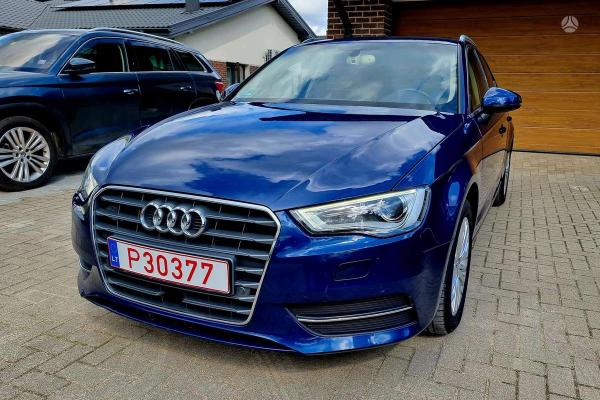 Blue Audi A3 2014 in Kaunas, with an engine capacity of 1.60 L and mileage of 280 thousand km for 7890 €, photo 4 on AUTOMOTO.COM.LV