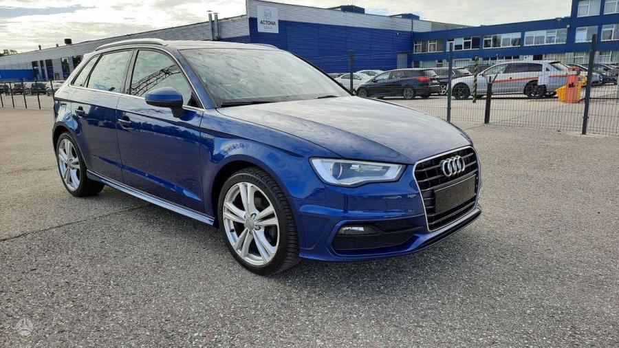 Blue Audi A3 2014 in Kaunas, with an engine capacity of 1.40 L and mileage of 272 thousand km for 7990 €, photo 15 on AUTOMOTO.COM.LV