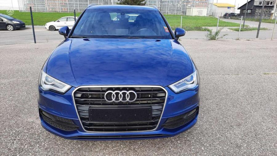 Blue Audi A3 2014 in Kaunas, with an engine capacity of 1.40 L and mileage of 272 thousand km for 7990 €, photo 18 on AUTOMOTO.COM.LV