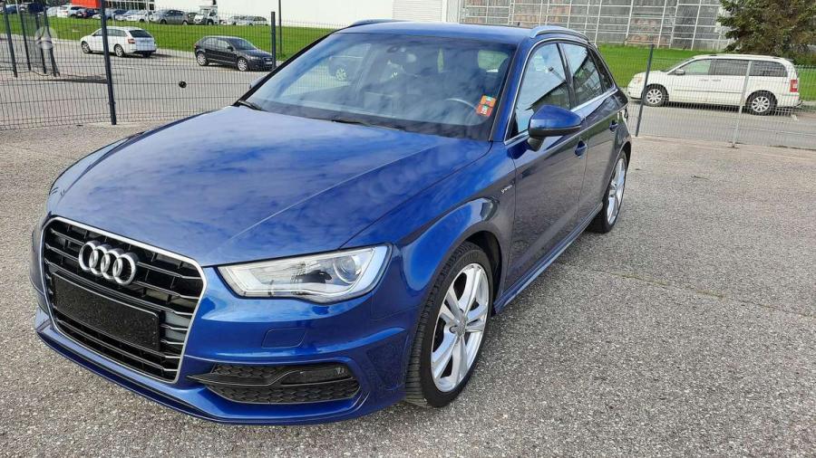 Blue Audi A3 2014 in Kaunas, with an engine capacity of 1.40 L and mileage of 272 thousand km for 7990 €, photo 20 on AUTOMOTO.COM.LV