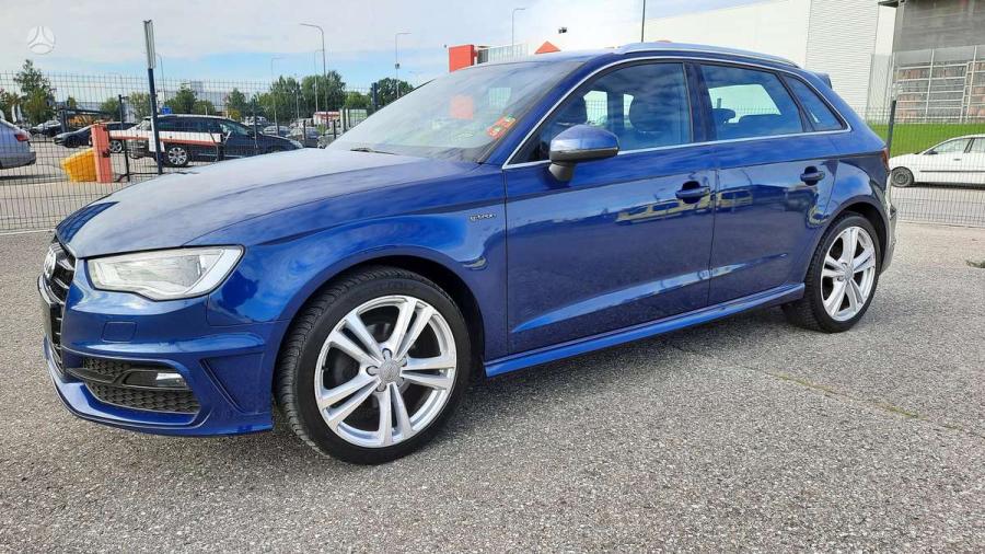 Blue Audi A3 2014 in Kaunas, with an engine capacity of 1.40 L and mileage of 272 thousand km for 7990 €, photo 21 on AUTOMOTO.COM.LV