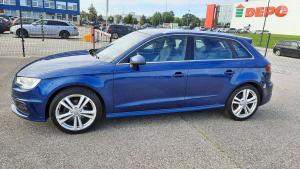 Blue Audi A3 2014 in Kaunas, with an engine capacity of 1.40 L and mileage of 272 thousand km for 7990 €, photo 23 on AUTOMOTO.COM.LV