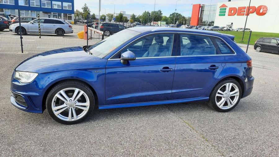 Blue Audi A3 2014 in Kaunas, with an engine capacity of 1.40 L and mileage of 272 thousand km for 7990 €, photo 23 on AUTOMOTO.COM.LV