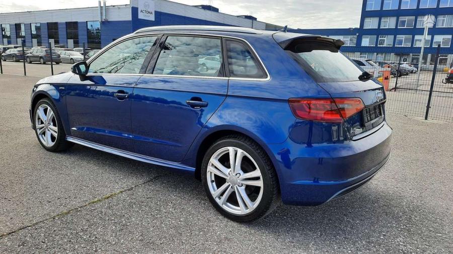 Blue Audi A3 2014 in Kaunas, with an engine capacity of 1.40 L and mileage of 272 thousand km for 7990 €, photo 26 on AUTOMOTO.COM.LV