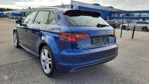 Blue Audi A3 2014 in Kaunas, with an engine capacity of 1.40 L and mileage of 272 thousand km for 7990 €, photo 27 on AUTOMOTO.COM.LV