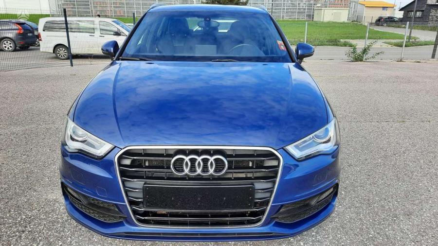 Blue Audi A3 2014 in Kaunas, with an engine capacity of 1.40 L and mileage of 272 thousand km for 7990 €, photo 34 on AUTOMOTO.COM.LV