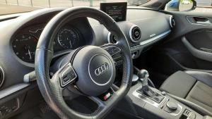 Blue Audi A3 2014 in Kaunas, with an engine capacity of 1.40 L and mileage of 272 thousand km for 7990 €, photo 37 on AUTOMOTO.COM.LV