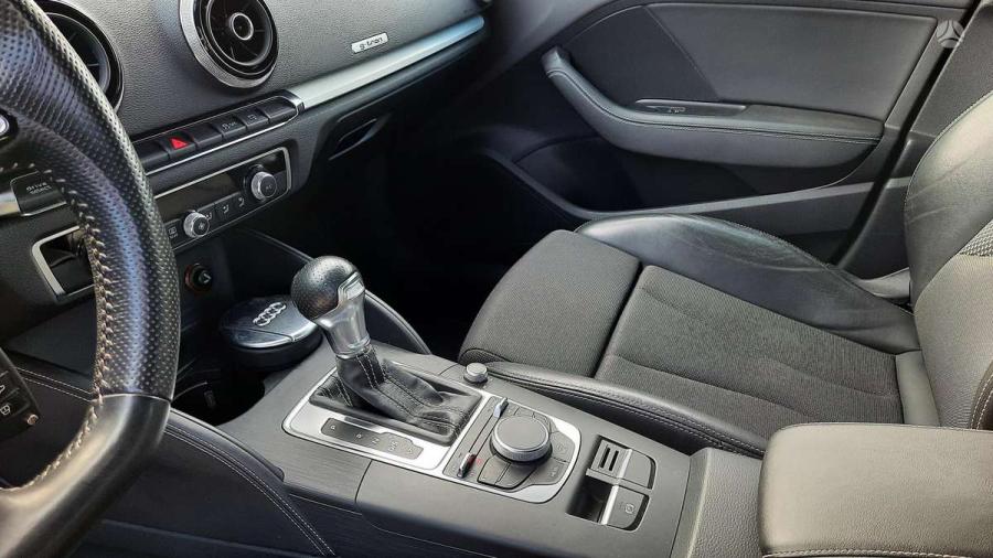 Blue Audi A3 2014 in Kaunas, with an engine capacity of 1.40 L and mileage of 272 thousand km for 7990 €, photo 39 on AUTOMOTO.COM.LV