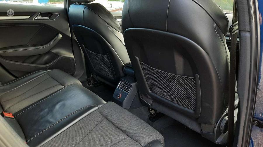 Blue Audi A3 2014 in Kaunas, with an engine capacity of 1.40 L and mileage of 272 thousand km for 7990 €, photo 42 on AUTOMOTO.COM.LV