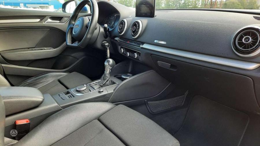 Blue Audi A3 2014 in Kaunas, with an engine capacity of 1.40 L and mileage of 272 thousand km for 7990 €, photo 43 on AUTOMOTO.COM.LV