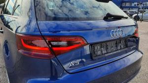Blue Audi A3 2014 in Kaunas, with an engine capacity of 1.40 L and mileage of 272 thousand km for 7990 €, photo 56 on AUTOMOTO.COM.LV