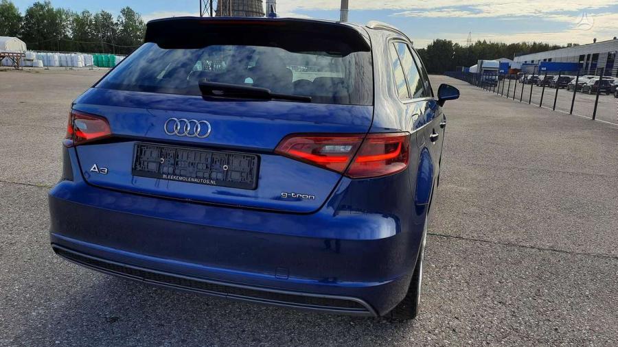 Blue Audi A3 2014 in Kaunas, with an engine capacity of 1.40 L and mileage of 272 thousand km for 7990 €, photo 58 on AUTOMOTO.COM.LV