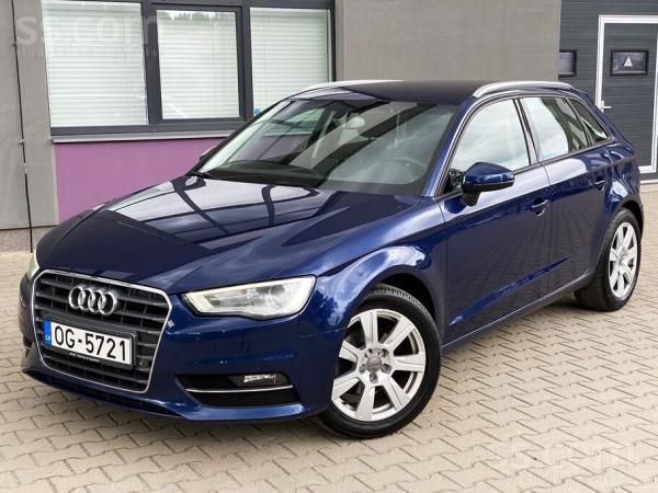 Zils Audi A3 2015 Rīga, ar dzinēja tilpumu 1.20 L un nobraukumu 240 tūkst. km par 7800 €, foto 2 vietnē AUTOMOTO.COM.LV