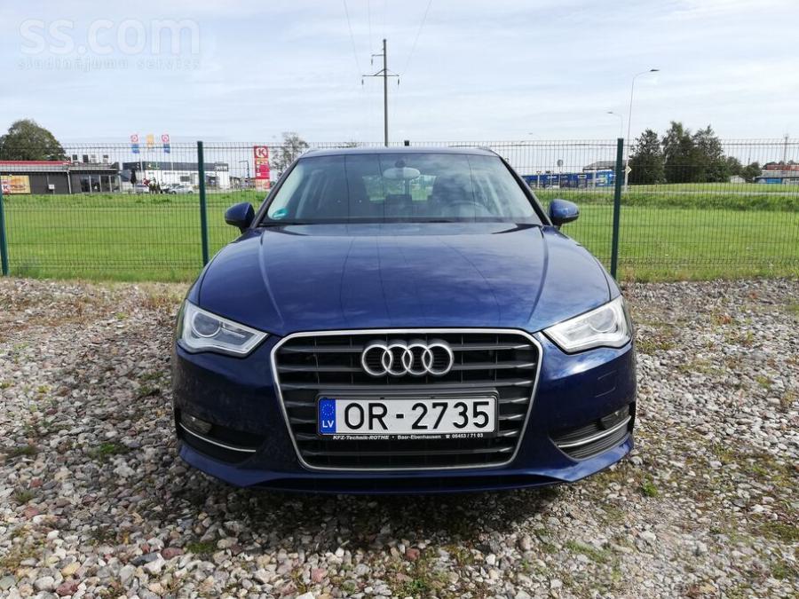 Zils Audi A3 2015 Saldus, ar dzinēja tilpumu 2.00 L un nobraukumu 245 tūkst. km par 8300 €, foto 5 vietnē AUTOMOTO.COM.LV