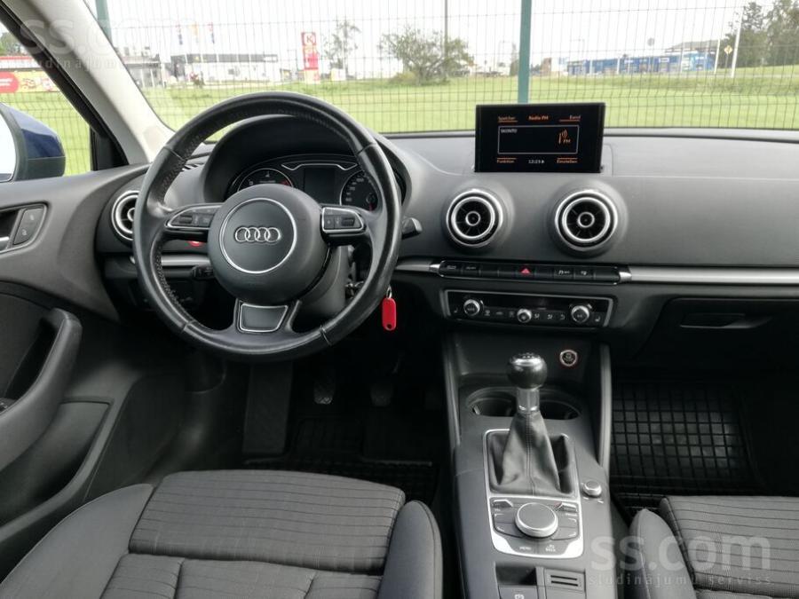 Zils Audi A3 2015 Saldus, ar dzinēja tilpumu 2.00 L un nobraukumu 245 tūkst. km par 8300 €, foto 8 vietnē AUTOMOTO.COM.LV