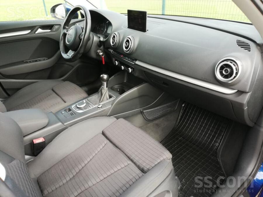 Zils Audi A3 2015 Saldus, ar dzinēja tilpumu 2.00 L un nobraukumu 245 tūkst. km par 8300 €, foto 10 vietnē AUTOMOTO.COM.LV