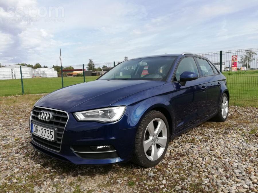 Zils Audi A3 2015 Saldus, ar dzinēja tilpumu 2.00 L un nobraukumu 245 tūkst. km par 8300 €, foto 19 vietnē AUTOMOTO.COM.LV