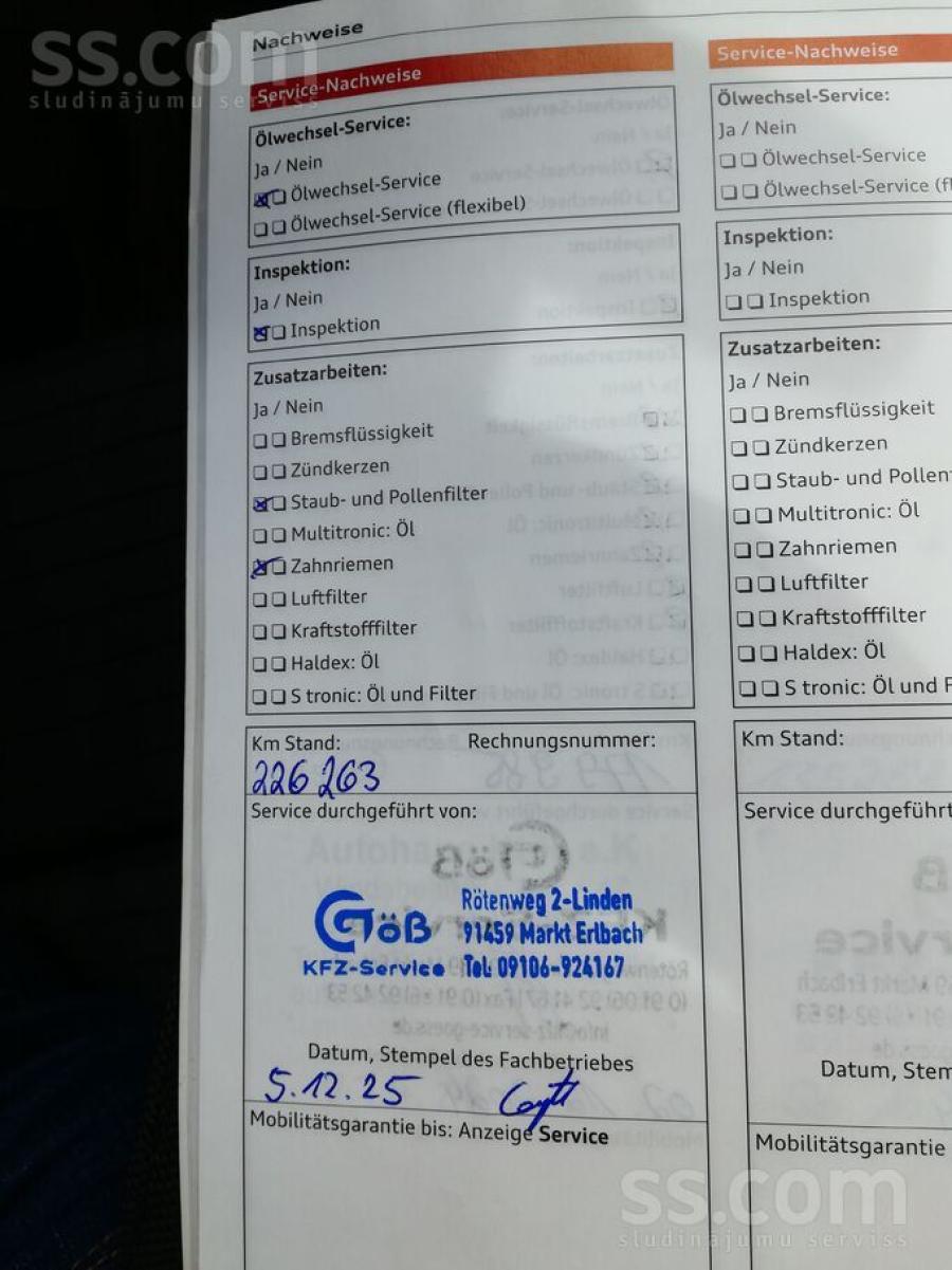 Zils Audi A3 2015 Saldus, ar dzinēja tilpumu 2.00 L un nobraukumu 245 tūkst. km par 8300 €, foto 20 vietnē AUTOMOTO.COM.LV