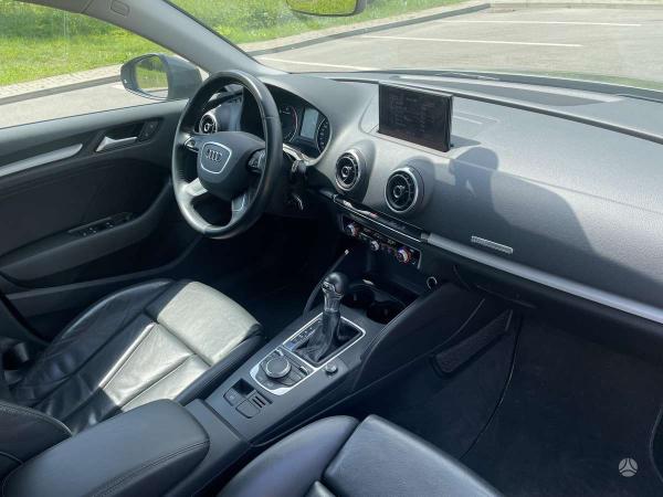 Blue Audi A3 2016 in Kaunas, with an engine capacity of 1.60 L and mileage of 270 thousand km for 8350 €, photo 9 on AUTOMOTO.COM.LV