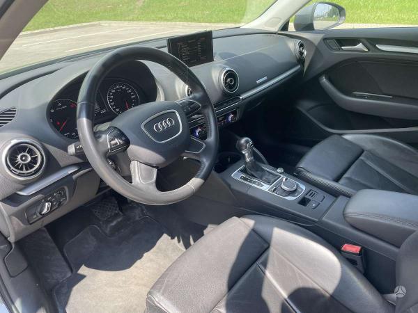Blue Audi A3 2016 in Kaunas, with an engine capacity of 1.60 L and mileage of 270 thousand km for 8350 €, photo 10 on AUTOMOTO.COM.LV
