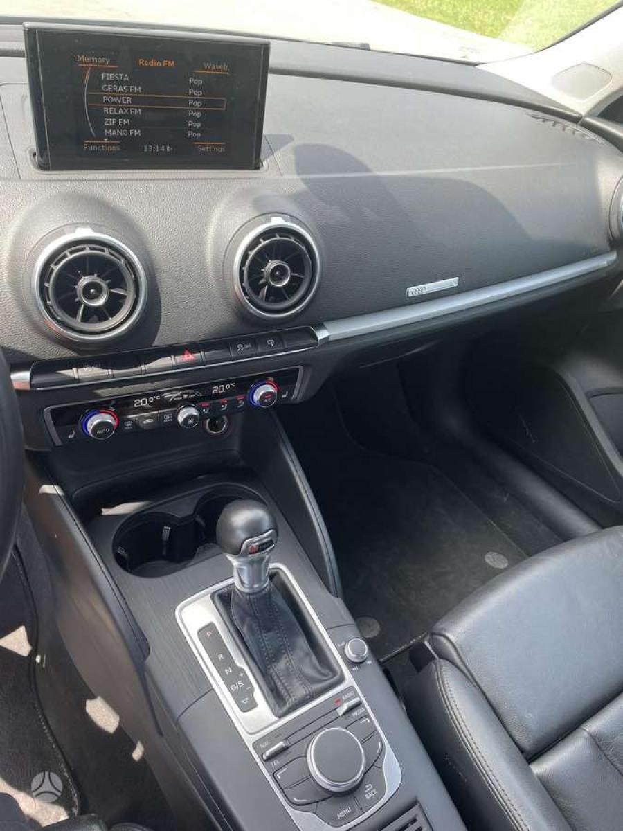 Zils Audi A3 2016 Kauņa, ar dzinēja tilpumu 1.60 L un nobraukumu 270 tūkst. km par 8350 €, foto 13 vietnē AUTOMOTO.COM.LV