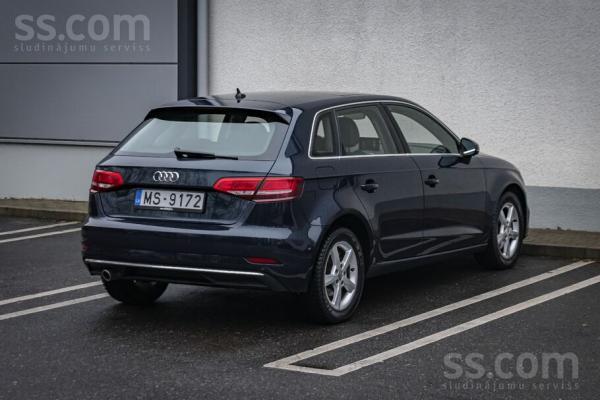 Blue Audi A3 2017 in Riga, with an engine capacity of 1.60 L and mileage of 0 thousand km for 8500 €, photo 4 on AUTOMOTO.COM.LV