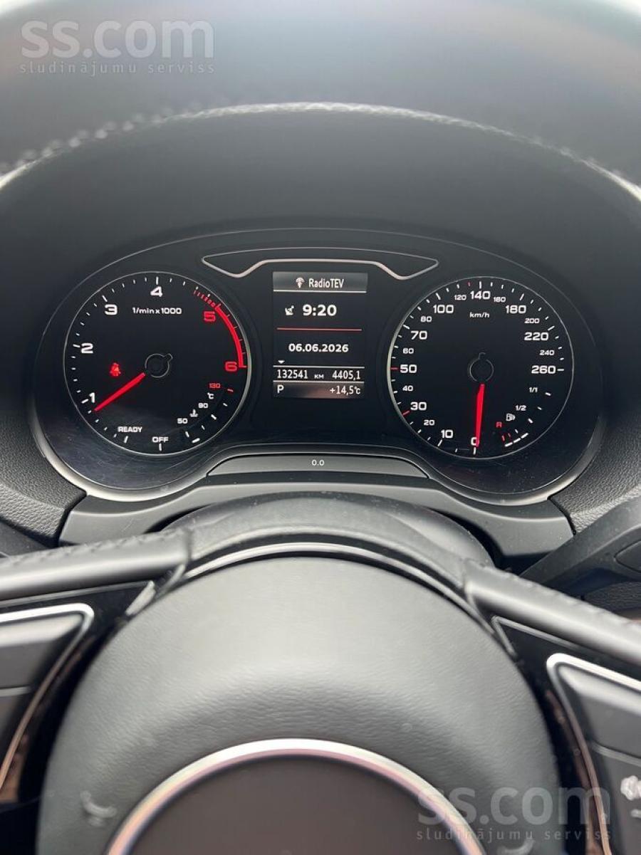Zils Audi A3 2017 Rīga, ar dzinēja tilpumu 1.60 L un nobraukumu 133 tūkst. km par 11800 €, foto 9 vietnē AUTOMOTO.COM.LV