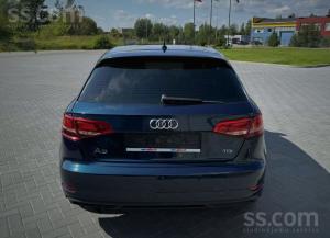 Blue Audi A3 2018 in Telschi, with an engine capacity of 1.60 L and mileage of 223 thousand km for 10999 €, photo 5 on AUTOMOTO.COM.LV