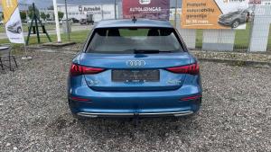Blue Audi A3 2020 in Marijampole, with an engine capacity of 2.00 L and mileage of 270 thousand km for 15500 €, photo 6 on AUTOMOTO.COM.LV