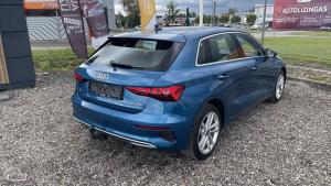 Blue Audi A3 2020 in Marijampole, with an engine capacity of 2.00 L and mileage of 270 thousand km for 15500 €, photo 7 on AUTOMOTO.COM.LV
