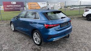 Blue Audi A3 2020 in Marijampole, with an engine capacity of 2.00 L and mileage of 270 thousand km for 15500 €, photo 8 on AUTOMOTO.COM.LV