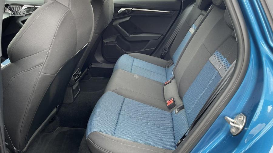 Blue Audi A3 2020 in Marijampole, with an engine capacity of 2.00 L and mileage of 270 thousand km for 15500 €, photo 17 on AUTOMOTO.COM.LV