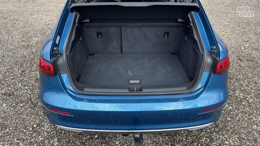 Blue Audi A3 2020 in Marijampole, with an engine capacity of 2.00 L and mileage of 270 thousand km for 15500 €, photo 18 on AUTOMOTO.COM.LV