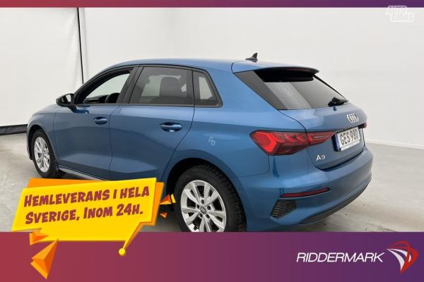 Zils Audi A3 2021 Kauņa, ar dzinēja tilpumu 0.00 L un nobraukumu 77 tūkst. km par 21435 €, foto 2 vietnē AUTOMOTO.COM.LV