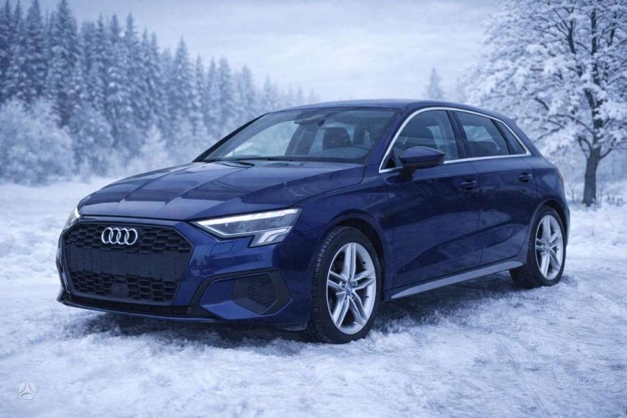 Zils Audi A3 2021 Kauņa, ar dzinēja tilpumu 1.40 L un nobraukumu 71 tūkst. km par 23000 €, foto 1 vietnē AUTOMOTO.COM.LV