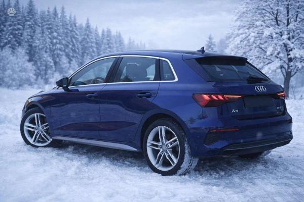 Zils Audi A3 2021 Kauņa, ar dzinēja tilpumu 1.40 L un nobraukumu 71 tūkst. km par 23000 €, foto 4 vietnē AUTOMOTO.COM.LV