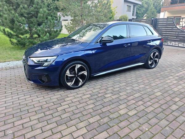 Zils Audi A3 2021 Šauļi, ar dzinēja tilpumu 1.40 L un nobraukumu 75 tūkst. km par 22500 €, foto 1 vietnē AUTOMOTO.COM.LV