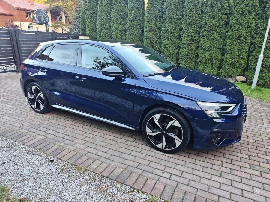 Zils Audi A3 2021 Šauļi, ar dzinēja tilpumu 1.40 L un nobraukumu 75 tūkst. km par 22500 €, foto 3 vietnē AUTOMOTO.COM.LV