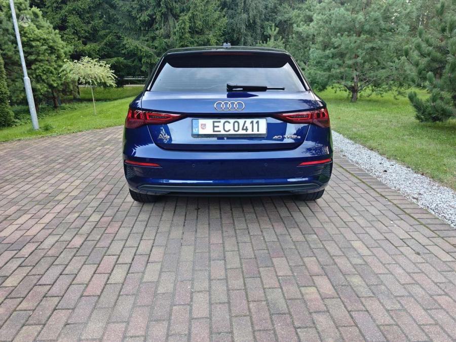 Zils Audi A3 2021 Šauļi, ar dzinēja tilpumu 1.40 L un nobraukumu 75 tūkst. km par 22500 €, foto 6 vietnē AUTOMOTO.COM.LV