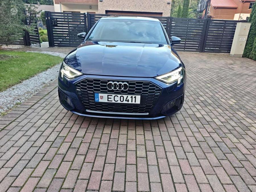 Zils Audi A3 2021 Šauļi, ar dzinēja tilpumu 1.40 L un nobraukumu 75 tūkst. km par 22500 €, foto 8 vietnē AUTOMOTO.COM.LV