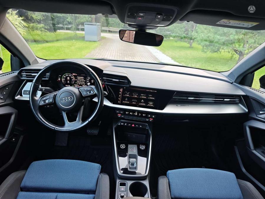 Zils Audi A3 2021 Šauļi, ar dzinēja tilpumu 1.40 L un nobraukumu 75 tūkst. km par 22500 €, foto 9 vietnē AUTOMOTO.COM.LV
