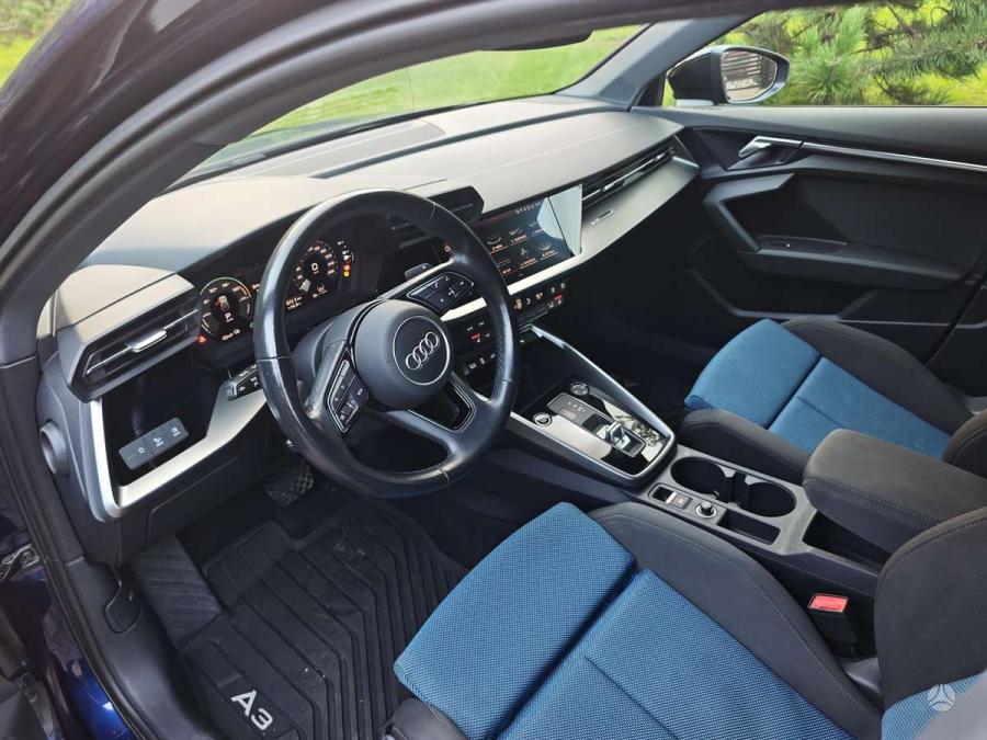 Zils Audi A3 2021 Šauļi, ar dzinēja tilpumu 1.40 L un nobraukumu 75 tūkst. km par 22500 €, foto 10 vietnē AUTOMOTO.COM.LV