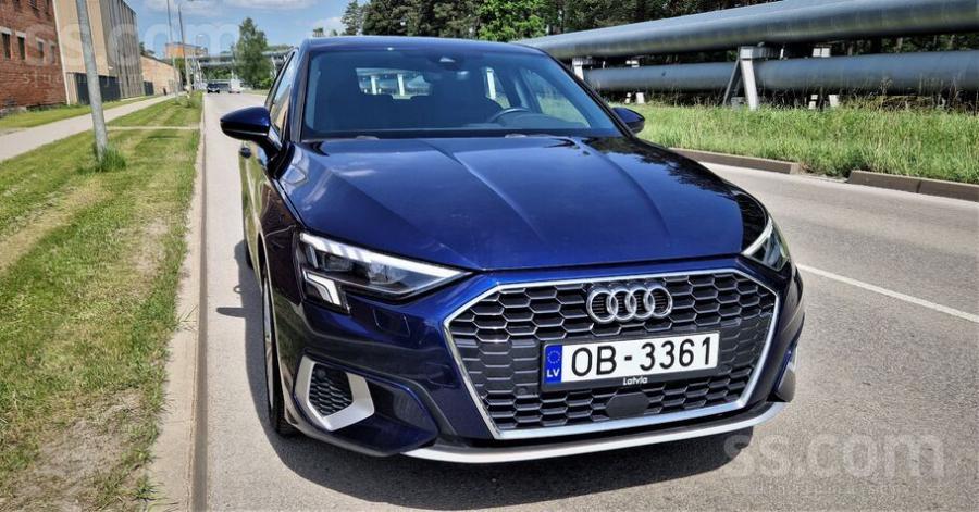 Zils Audi A3 2022 Rīga, ar dzinēja tilpumu 1.00 L un nobraukumu 171 tūkst. km par 15900 €, foto 3 vietnē AUTOMOTO.COM.LV
