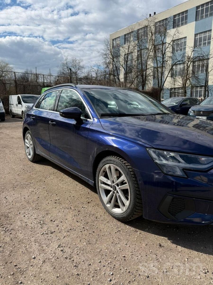 Синий Ауди А3 2022 в Елгава, объемом двигателя 1.40 л и пробегом 0 тыс. км за 16990 €, фото 4 на AUTOMOTO.COM.LV