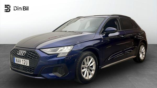 Zils Audi A3 2023 Kauņa, ar dzinēja tilpumu 0.00 L un nobraukumu 28 tūkst. km par 27518 €, foto 1 vietnē AUTOMOTO.COM.LV