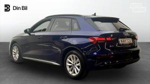 Blue Audi A3 2023 in Kaunas, with an engine capacity of 0.00 L and mileage of 28 thousand km for 27518 €, photo 3 on AUTOMOTO.COM.LV